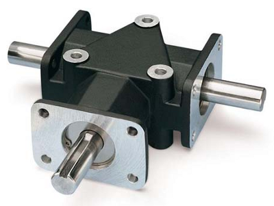 Three-Way Right-Angle Gearbox | Three-way 90 Degree Gearbox